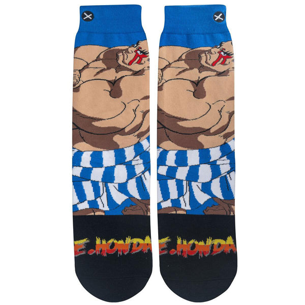 Unisex Street Fighter E. Honda Socks | Retro Gaming Socks - Sock Vault ...
