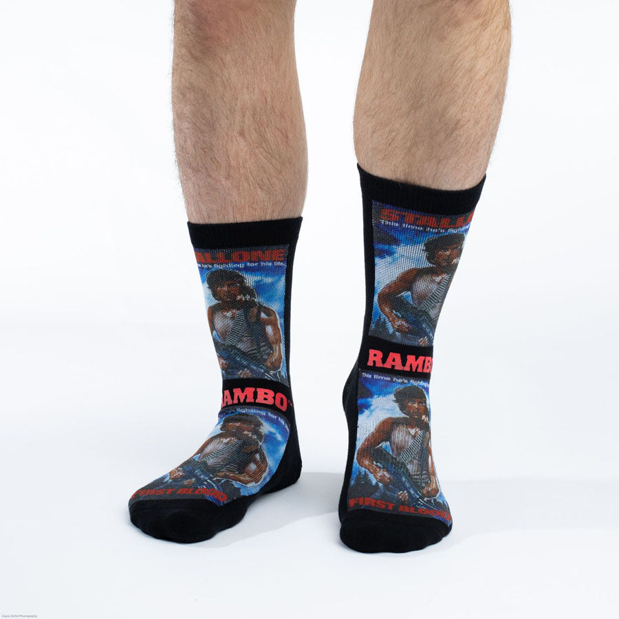 Unisex Rambo First Blood Socks | Awesome Movie Socks - Sock Vault ...